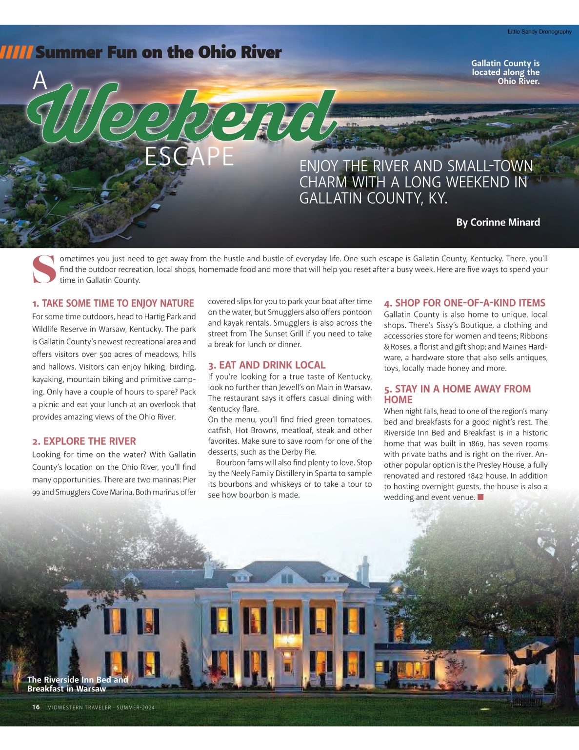 Home - Gallatin County Tourism • Gallatin County, Kentucky